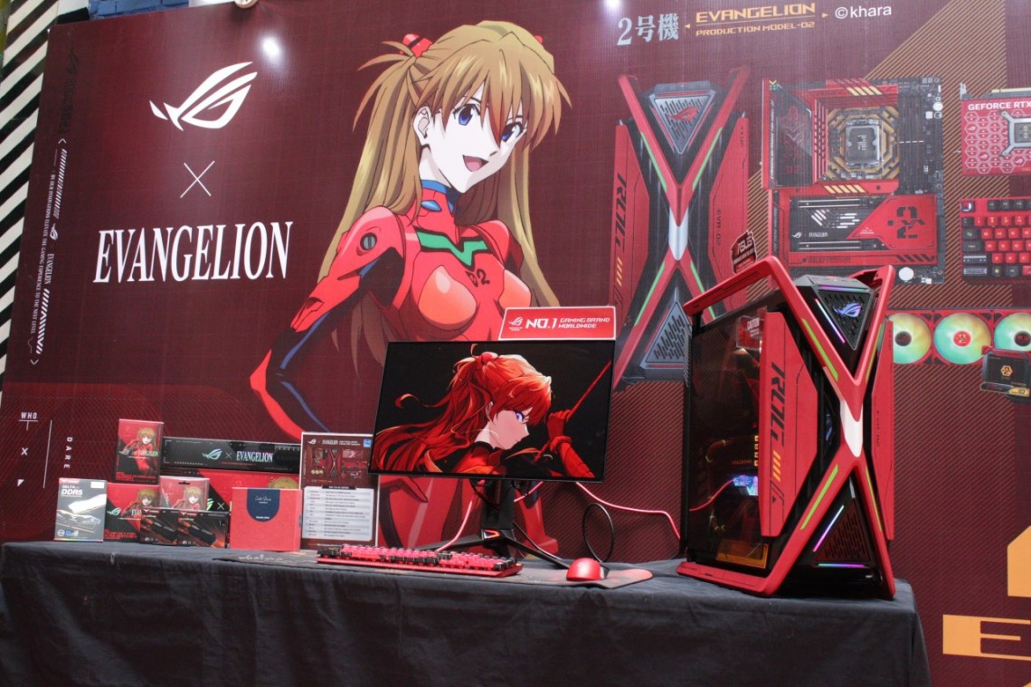 ASUS ROG Hadirkan Komponen PC Edisi Spesial Evangelion Asuka | Gadgetren