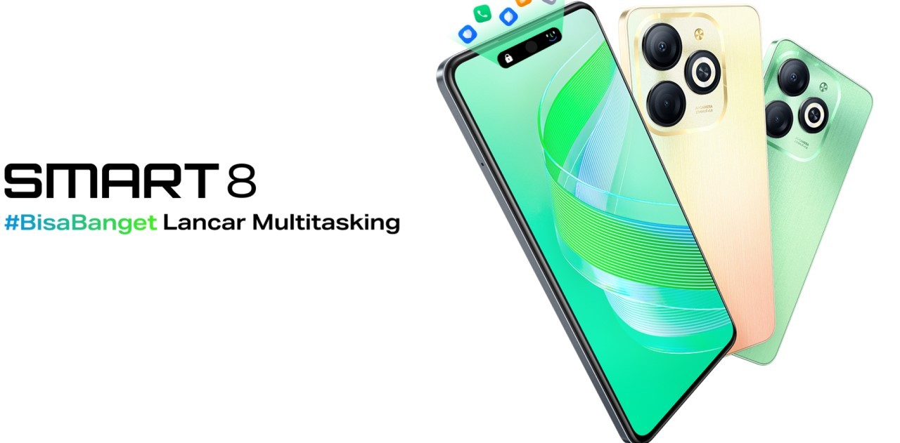 Cuma Sejutaan, Infinix SMART 8 Resmi Rilis di Indonesia