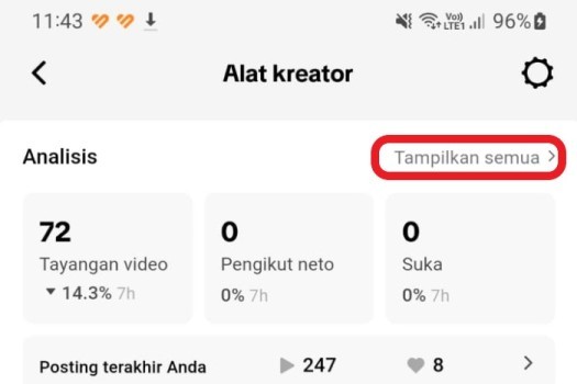 Cara Melihat Insight TikTok Untuk Melihat Kinerja Postingan