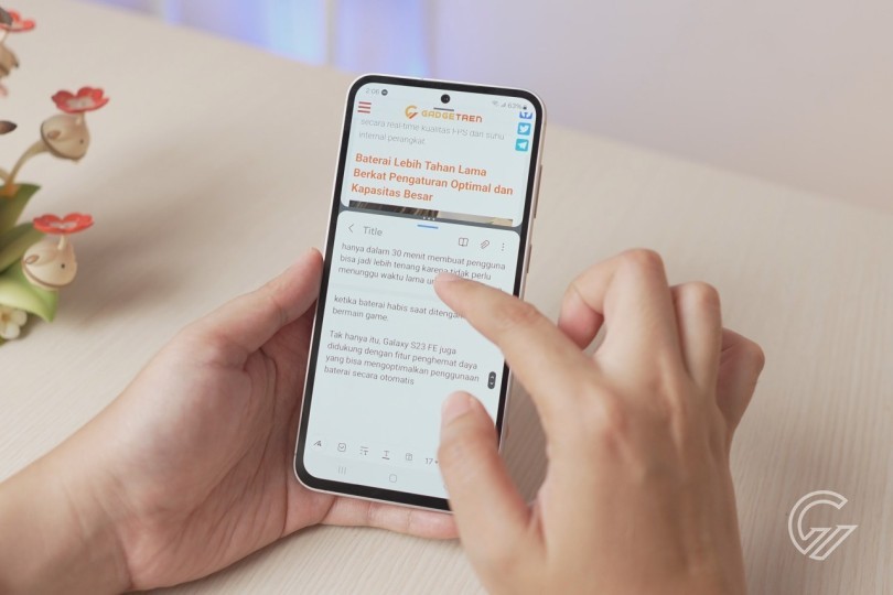 Cara Split Screen HP Samsung Untuk Belah Layar 2 Aplikasi Bersamaan!