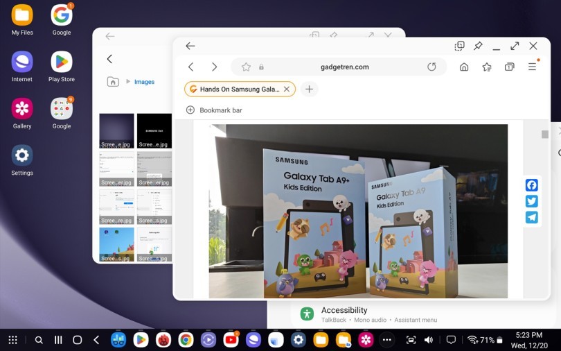 Review Samsung Galaxy Tab A9+ WiFi – Harga Terjangkau, Bertabur Fitur