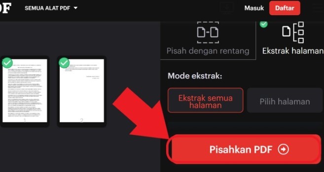 Cara Memisahkan Halaman File PDF Untuk Disusun Ulang