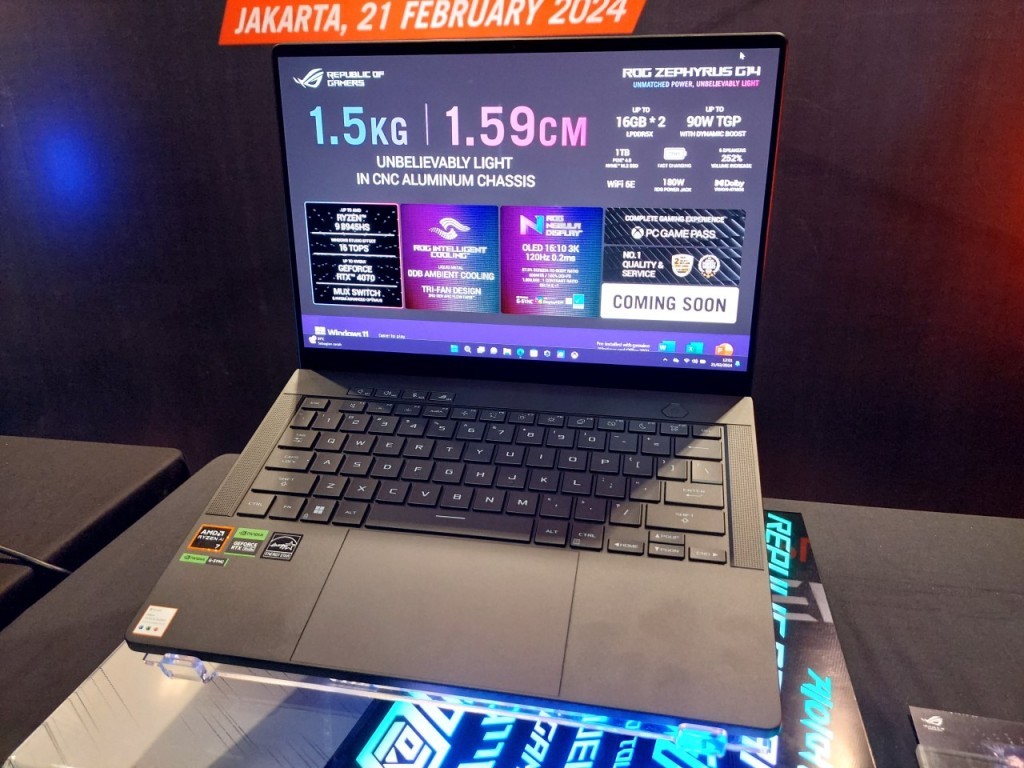 ASUS ROG Zephyrus G14 (GA403) dan G16 (GU605) Terbaru Segera Hadir di Indonesia, Ini Keunggulannya