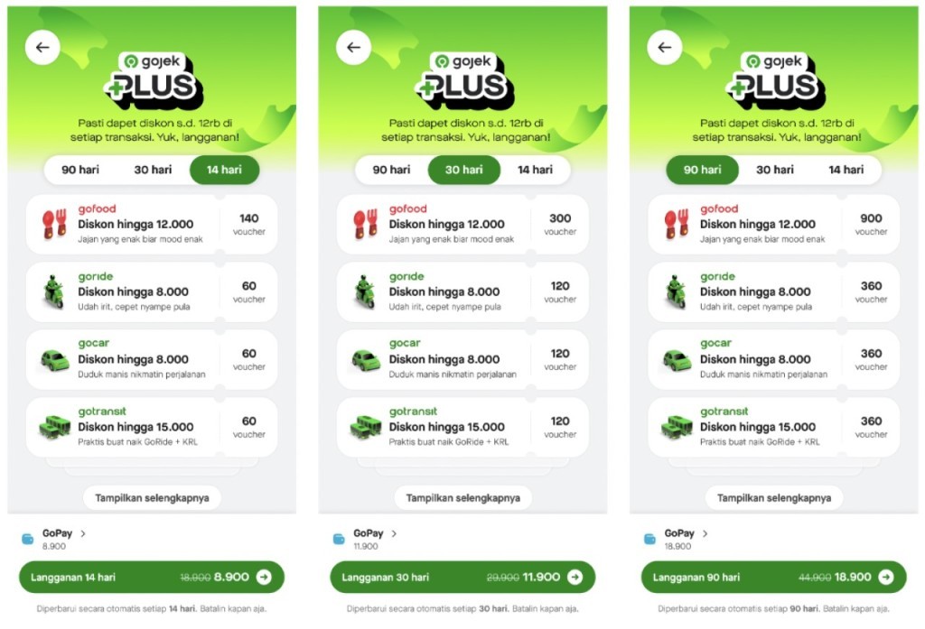 Promo Gojek Plus Resmi Hadir, Tawarkan Diskon Hingga Rp12.0000 Tiap ...