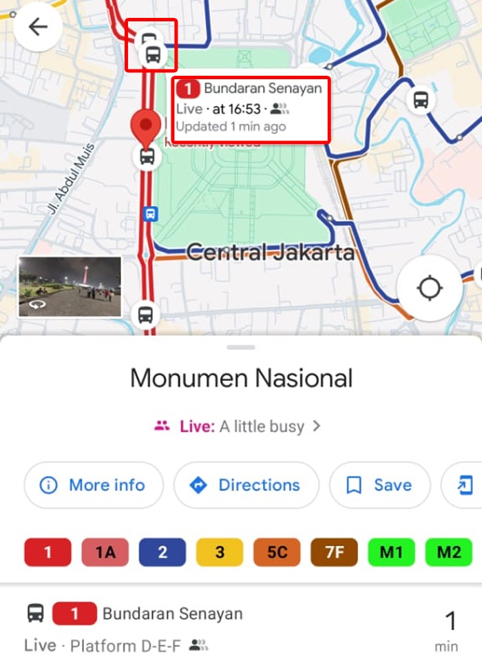 Cara Lacak Bus TransJakarta Pakai Google Maps Untuk Tahu Lokasinya