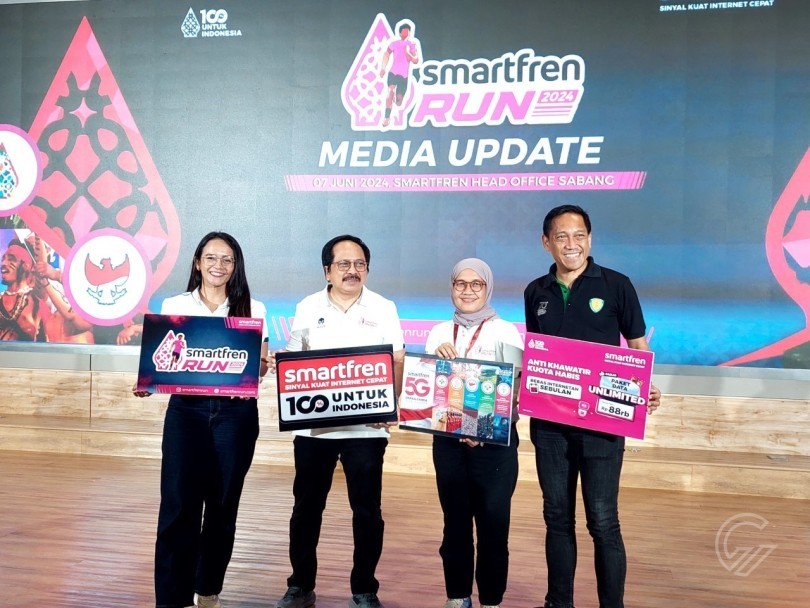 Ada Total Hadiah Rp200 Juta, Smartfren Run 2024 Perdana Akan Digelar di GBK