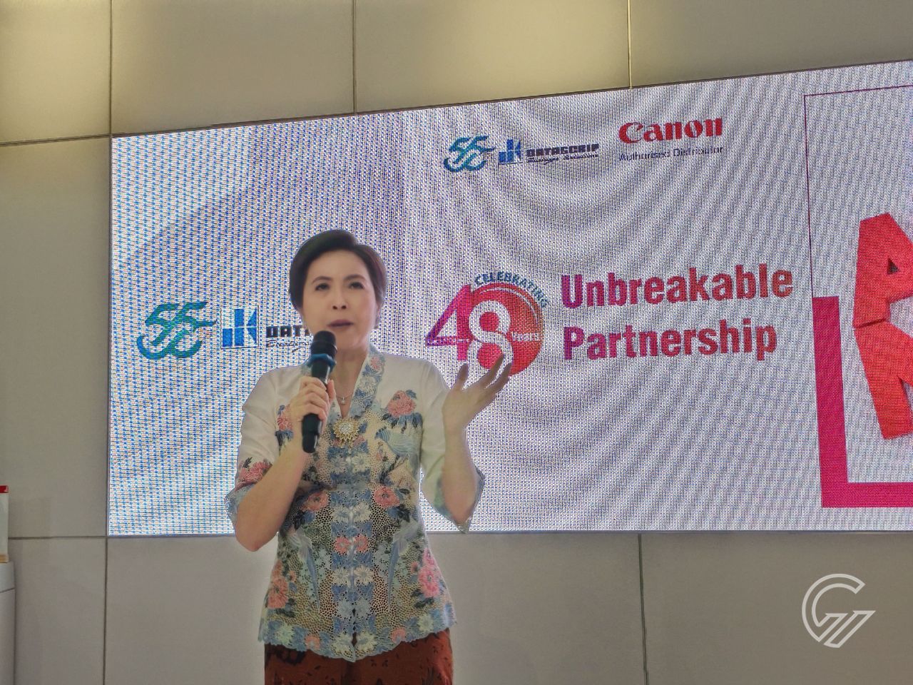 Rayakan Kolaborasi Bersama 48 Tahun, Canon dan Datascrip Tebar Promo