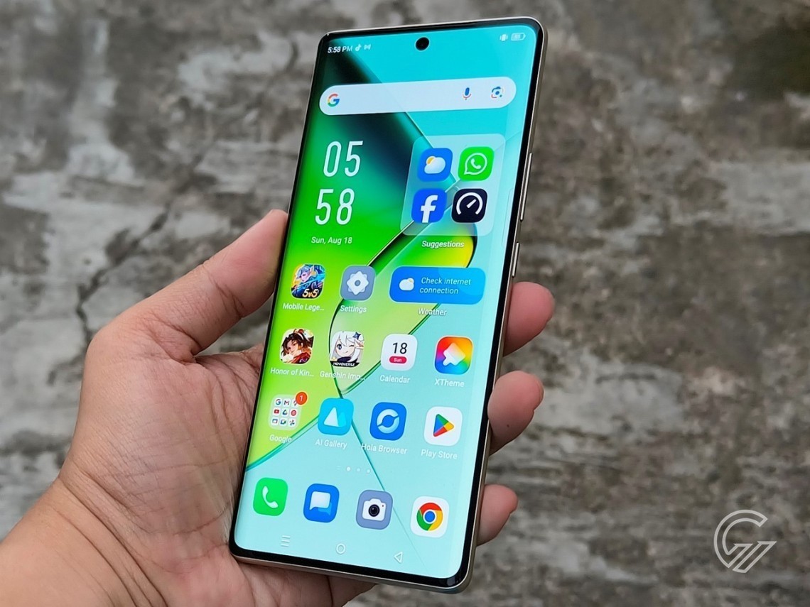 Review Infinix NOTE 40S – Lebih Premium Berkat Layar Lengkung AMOLED