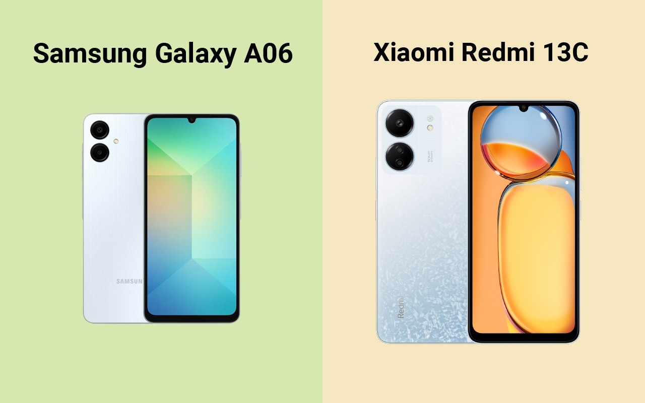 Bedanya Samsung Galaxy A06 Vs Redmi 13C, Harga Sama Tapi?