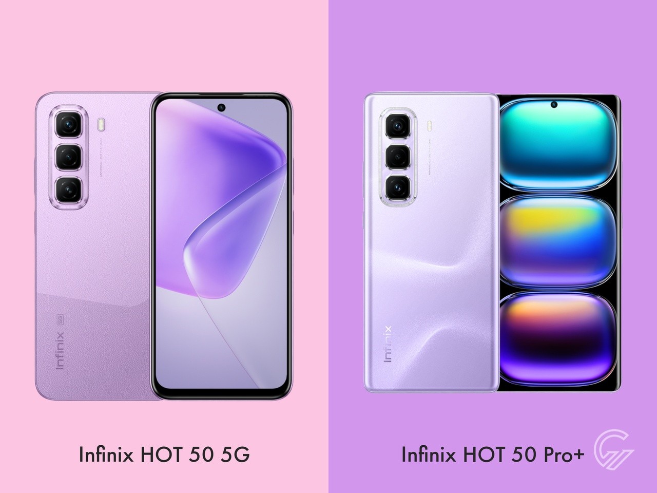 Perbedaan Infinix HOT 50 5G dan Infinix HOT 50 Pro+, Sangat Banyak!