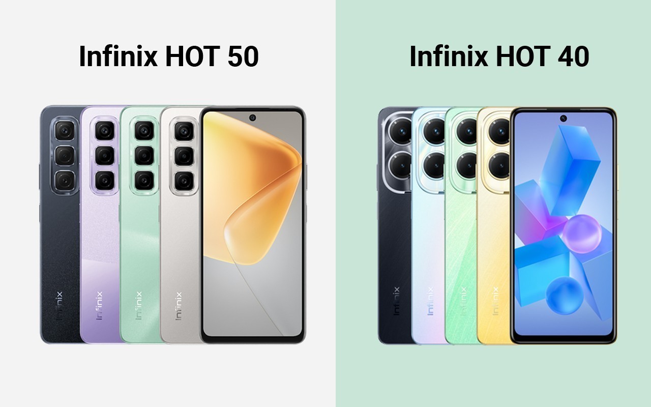 Perbedaan Infinix HOT 50 dan Infinix HOT 40, Apa Peningkatannya?