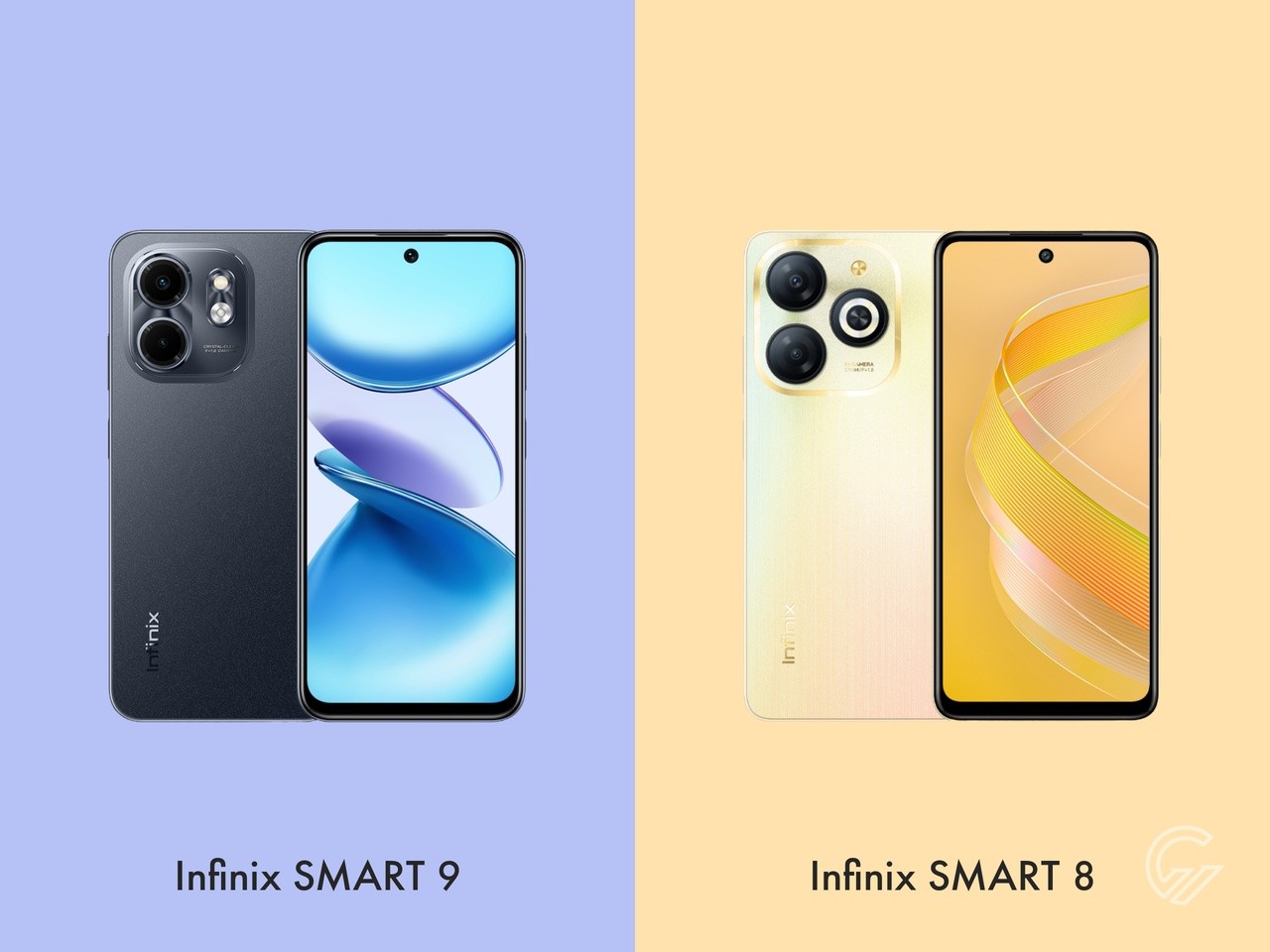 Perbedaan Infinix SMART 9 dan Infinix SMART 8, Tak Hanya Luarnya!