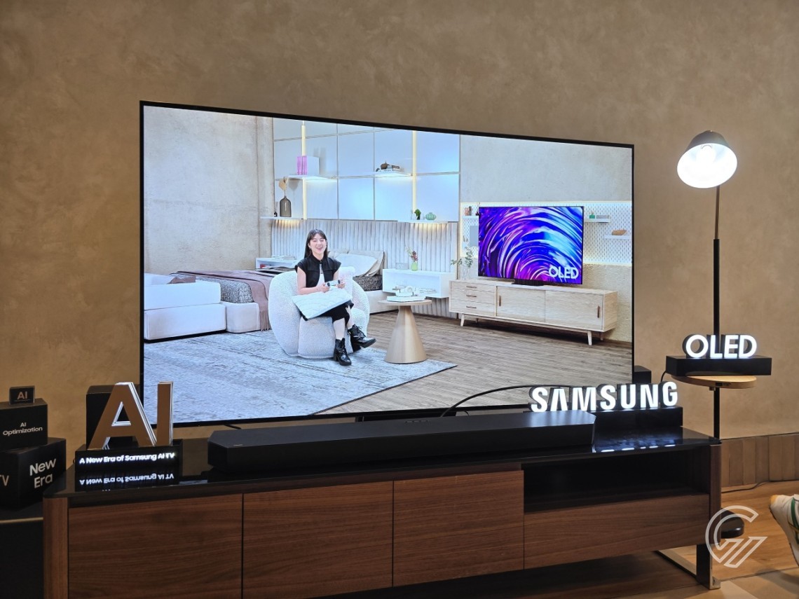 Semakin Mempesona! Samsung OLED TV 2024 Punya Layar Luas dengan Warna ...