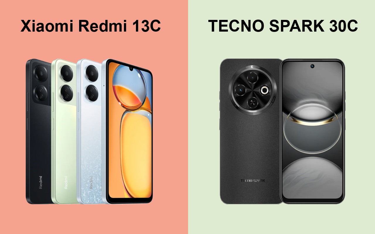 Redmi 13C Vs TECNO SPARK 30C, Mending Pilih Mana?