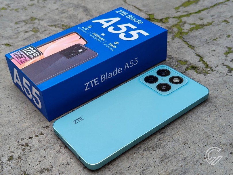 Review ZTE Blade A55 – Cuma Rp1 Jutaan, Desain Menarik