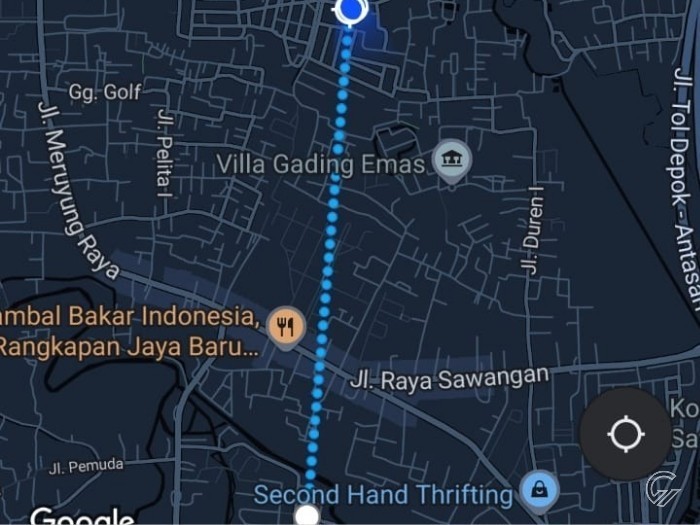 Cara Mengukur Jarak di Google Maps Antar Lokasi