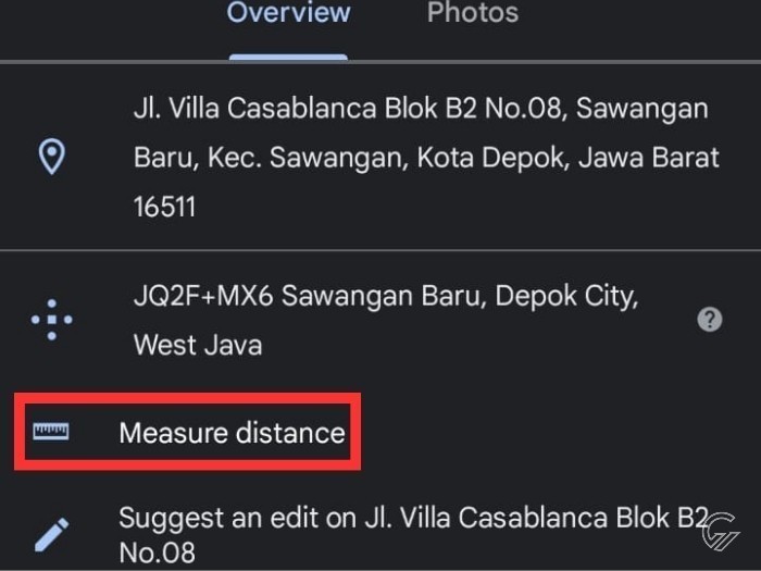 Cara Mengukur Jarak di Google Maps Antar Lokasi