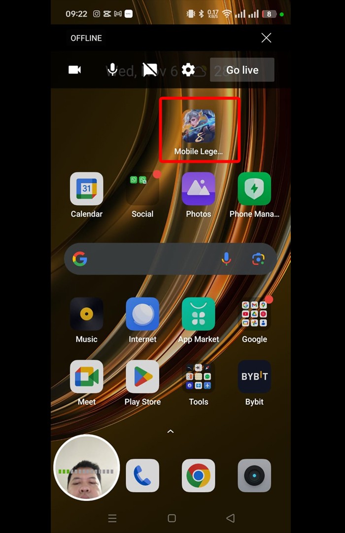 Cara Live Streaming Mobile Legends di YouTube dari HP Langsung
