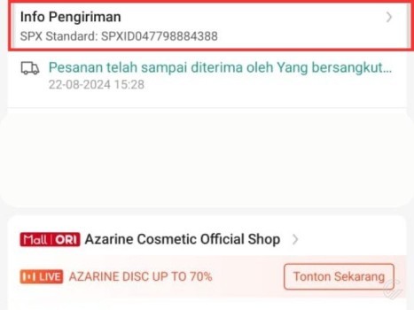 Cara Cek Resi Shopee Untuk Lihat Status Pengiriman