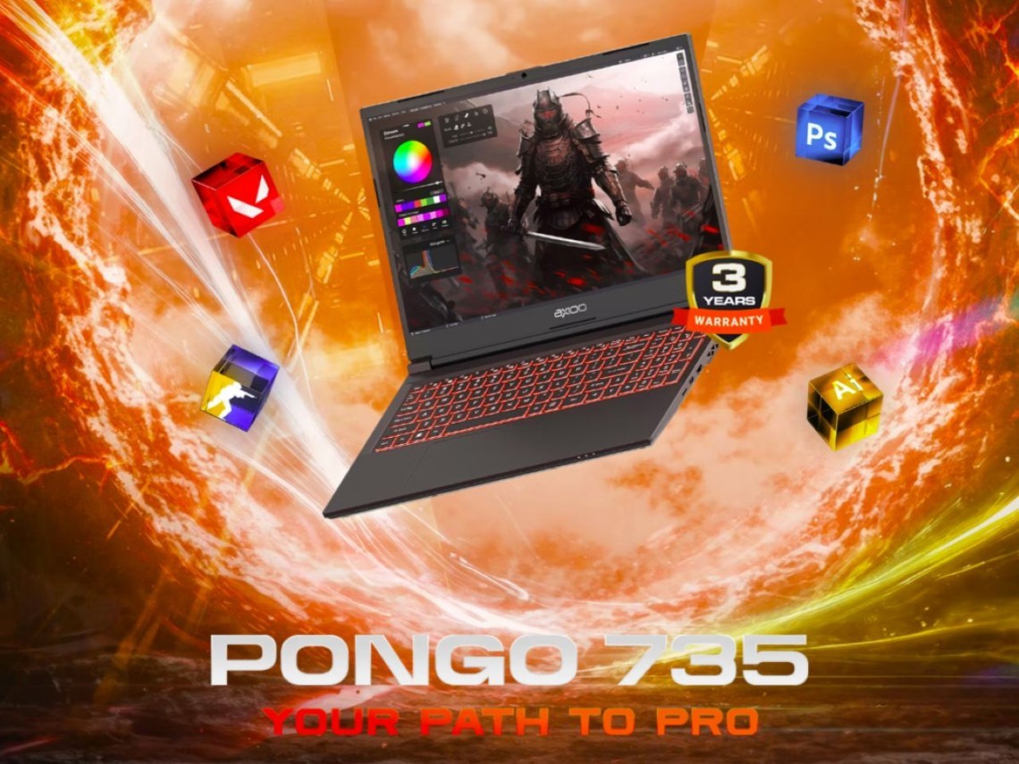Axioo Pongo 735 Resmi Diluncurkan, Bawa Intel Core i7 dan RTX 3050