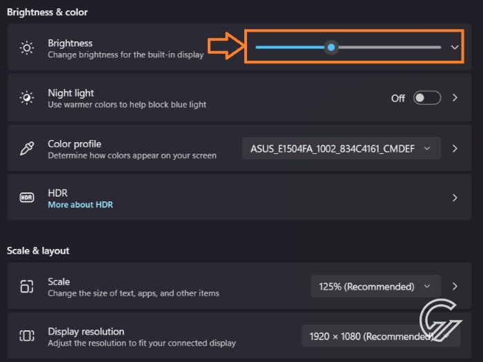 Cara Mencerahkan dan Meredupkan Layar Laptop Windows 11/10