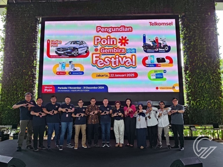 Ini Pemenang Telkomsel Poin Gembira Festival Akhir Tahun 2024