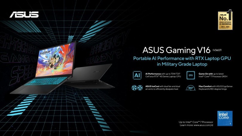 ASUS Gaming V16 Resmi Hadir di Indonesia, Laptop Gaming Untuk Semua ...