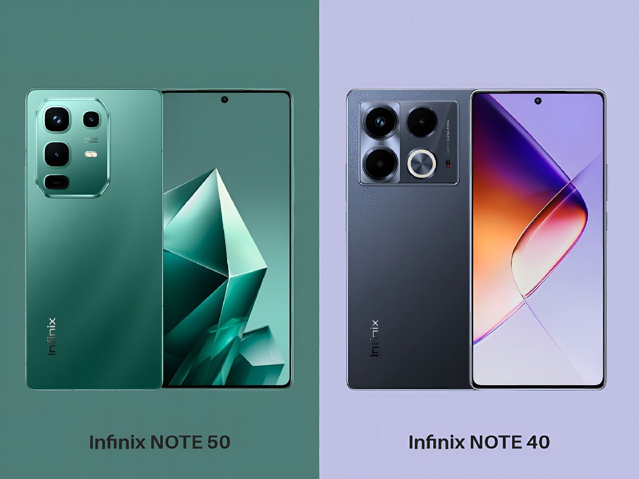 Bedanya Infinix NOTE 50 dan Infinix NOTE 40, Semakin Premium!