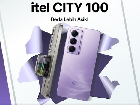 itel CITY 100 Hadir di Indonesia, Ponsel Entri Seharga Rp1,2 Jutaan