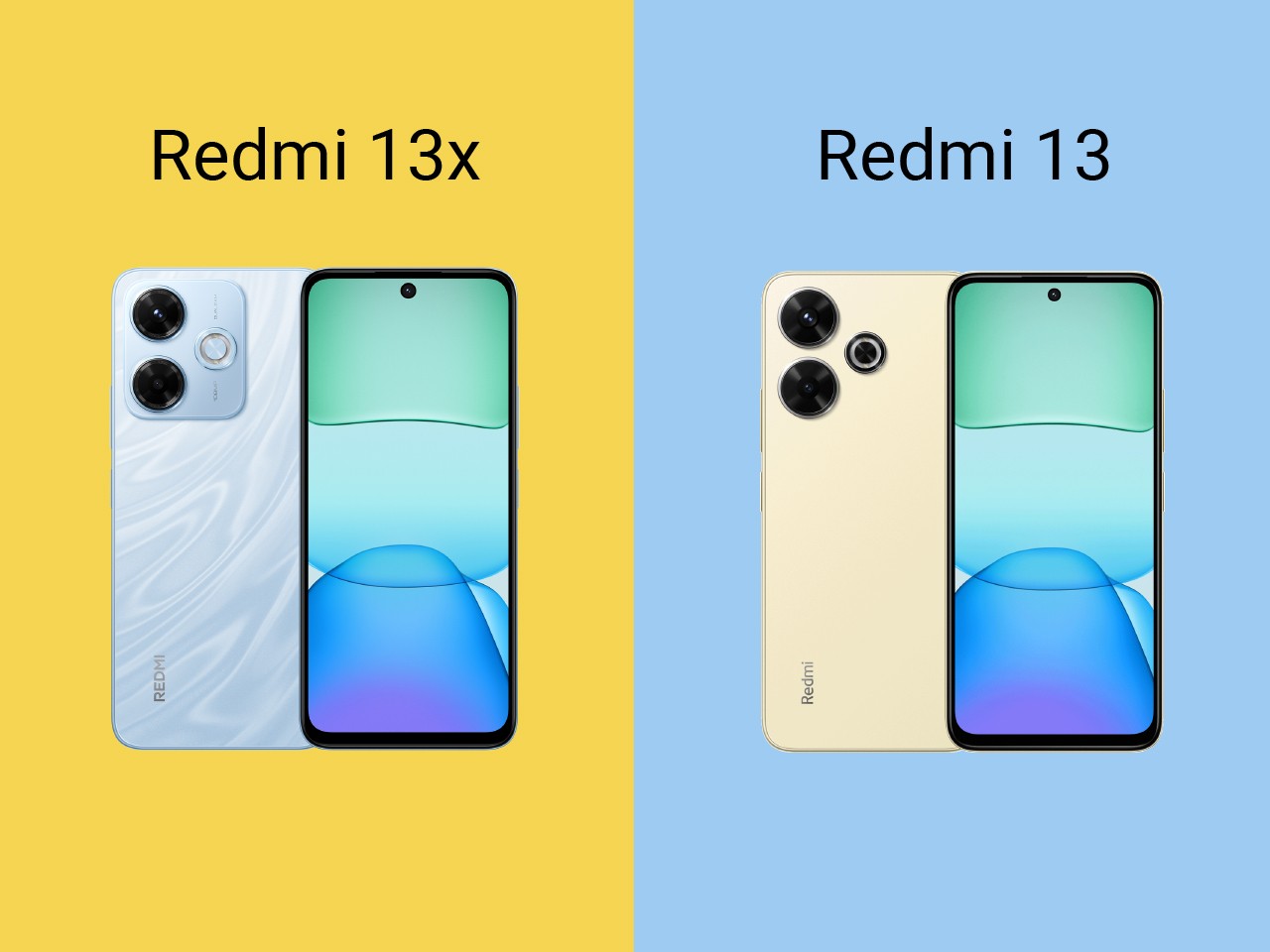Redmi 13x Vs Redmi 13 – Perbedaan Spesifikasi dan Fitur