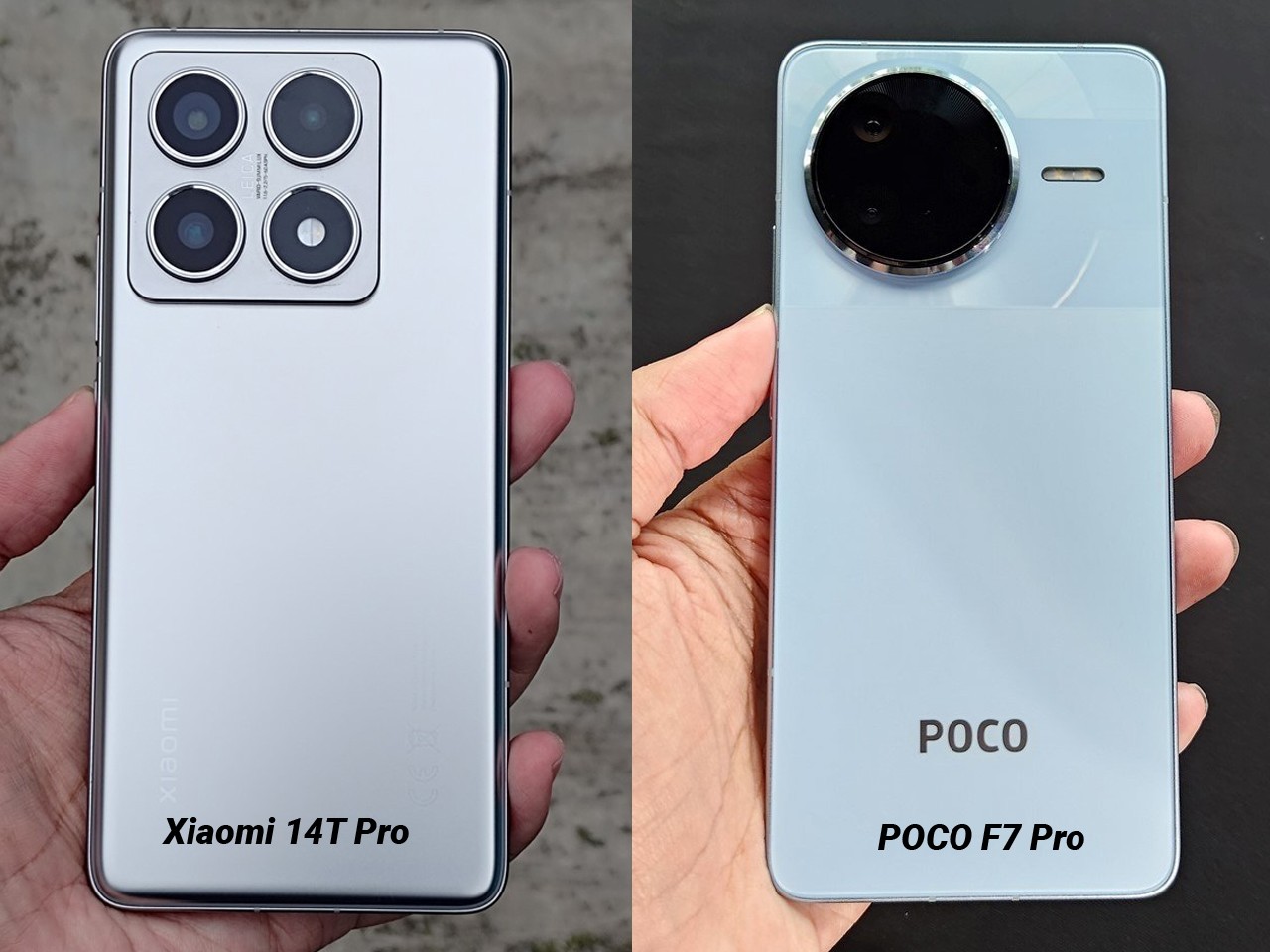 Xiaomi 14T Pro Vs POCO F7 Pro – Perbedaan Spesifikasi dan Fitur