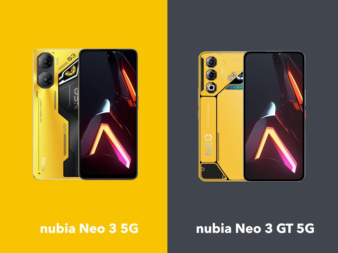 Bedanya nubia Neo 3 5G dan nubia Neo 3 GT 5G, Lumayan Signifikan!