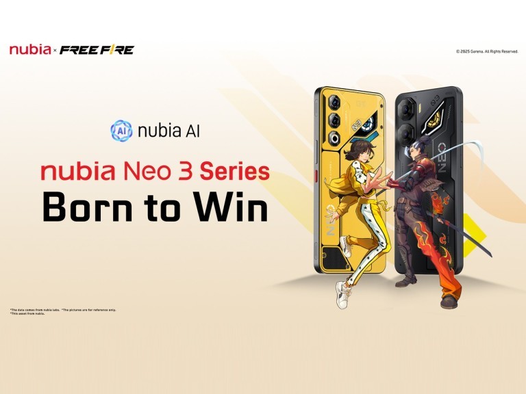 nubia Neo 3 Series Resmi Jadi Handphone Co-Branded Free Fire