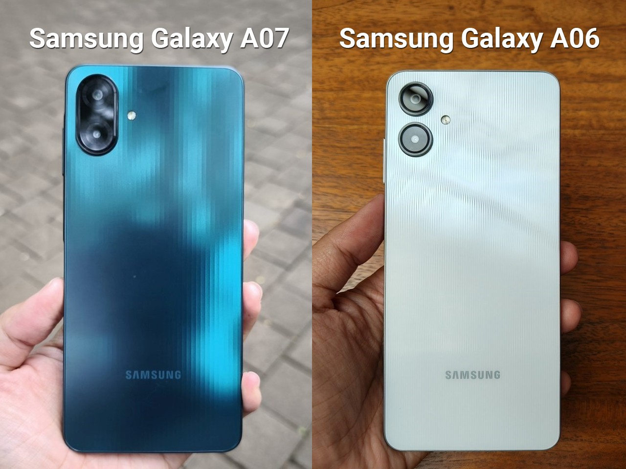 Samsung A07 Vs Samsung A06 - Perbedaan Fitur Spesifikasi dan Fitur