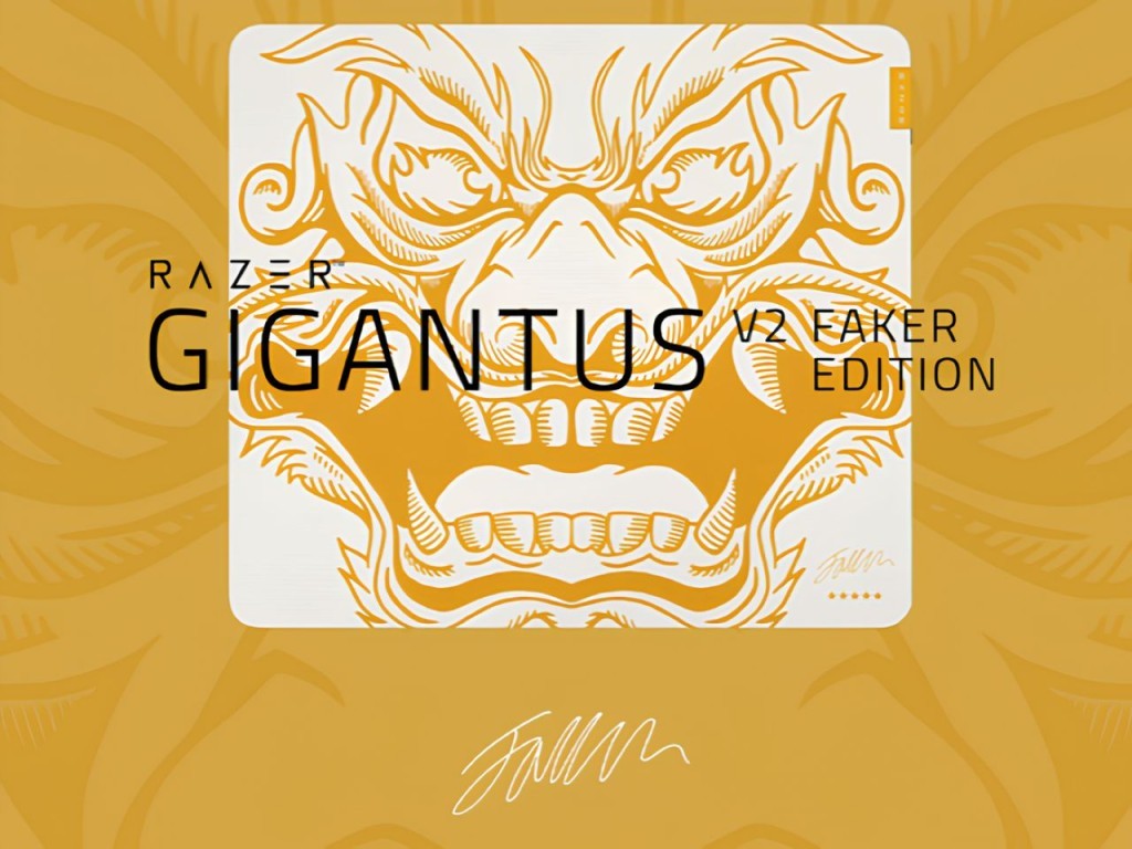 Razer Umumkan Mouse Mat Gigantus V2 – Faker Edition Untuk Rayakan 10 ...
