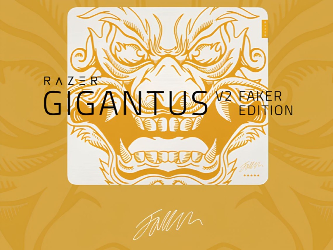 Razer Umumkan Mouse Mat Gigantus V2 – Faker Edition Untuk Rayakan 10 ...
