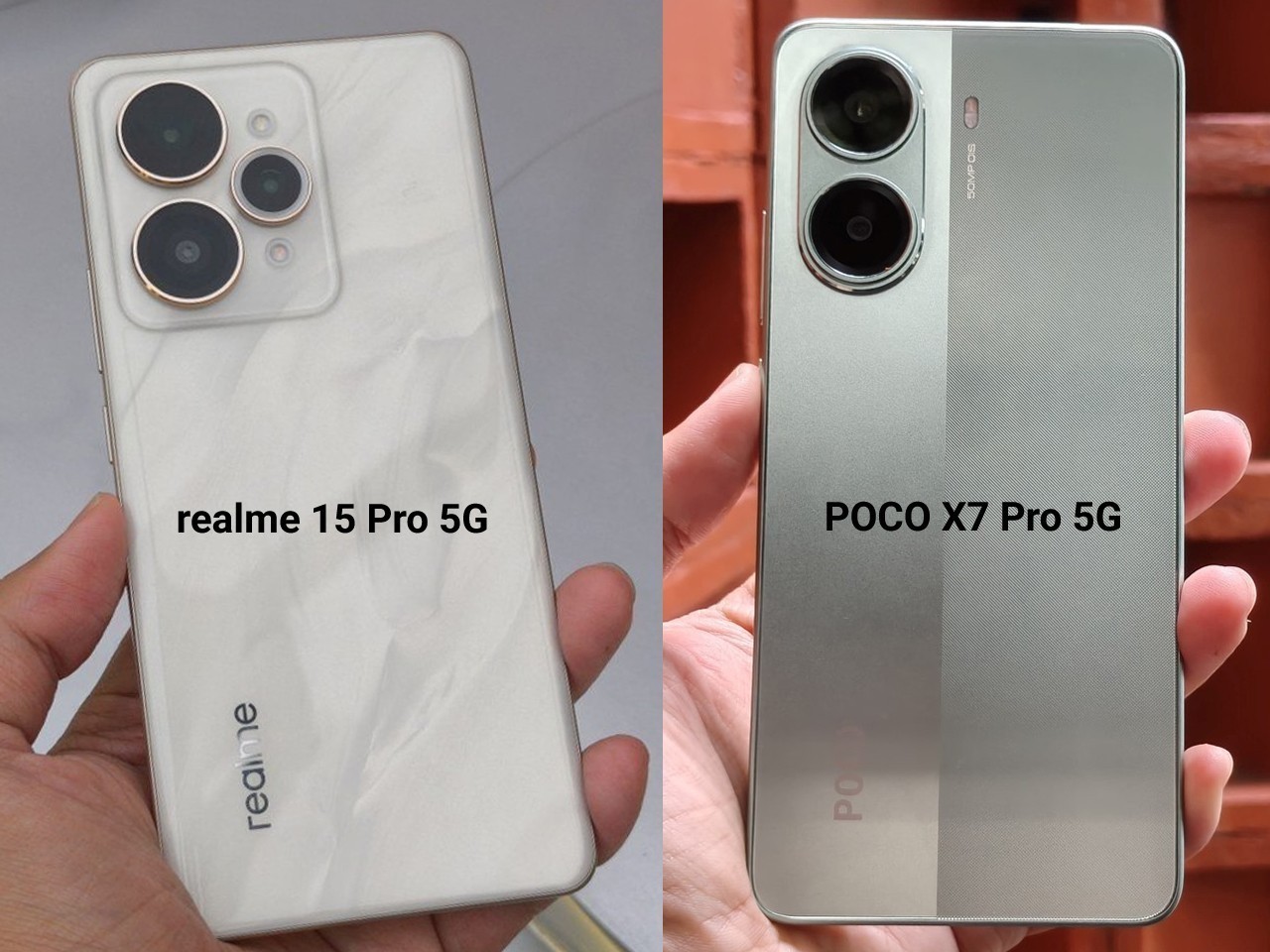 realme 15 Pro 5G Vs POCO X7 Pro 5G – Perbedaan Spesifikasi dan Fitur