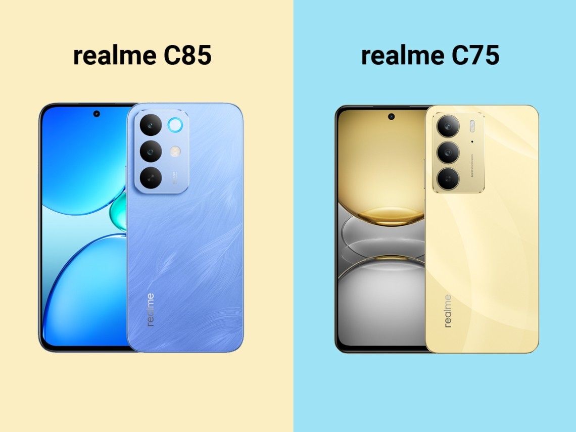 realme C85 Vs realme C75 – Perbedaan Spesifikasi dan Fitur