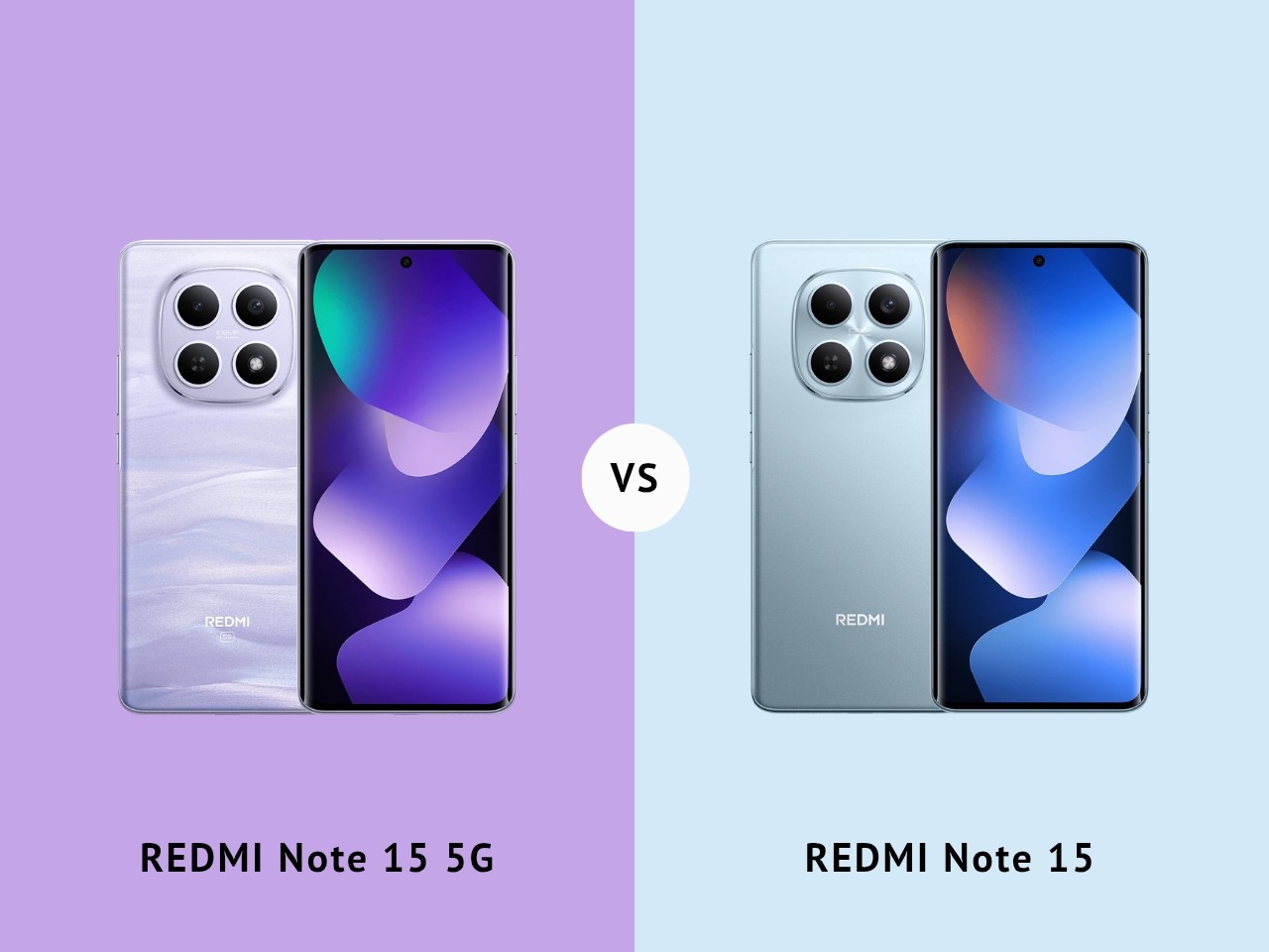Bedanya REDMI Note 15 5G dan REDMI Note 15, Sangat Signifikan!