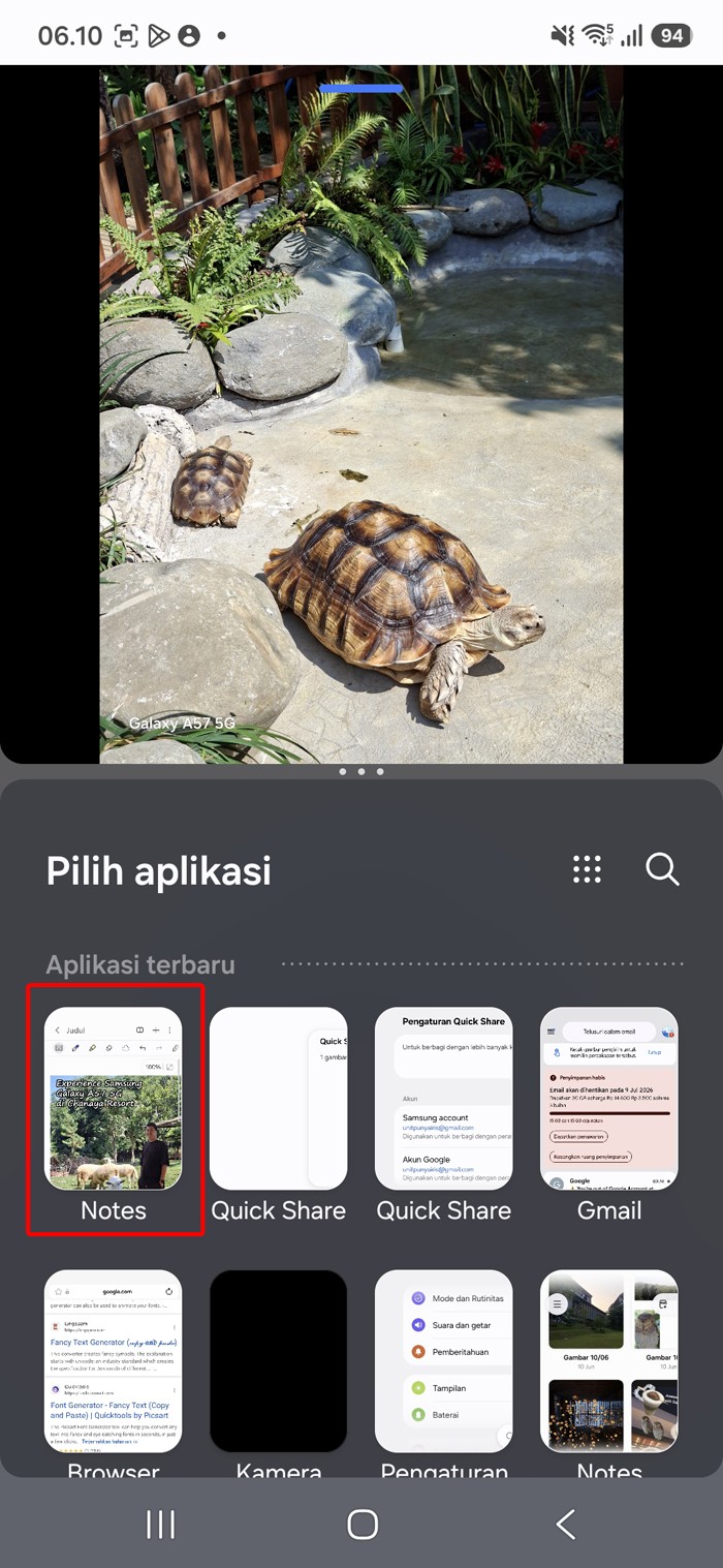 Mudahnya Buat Scrapbook Digital di Galaxy A57 5G dengan Multi Window ...